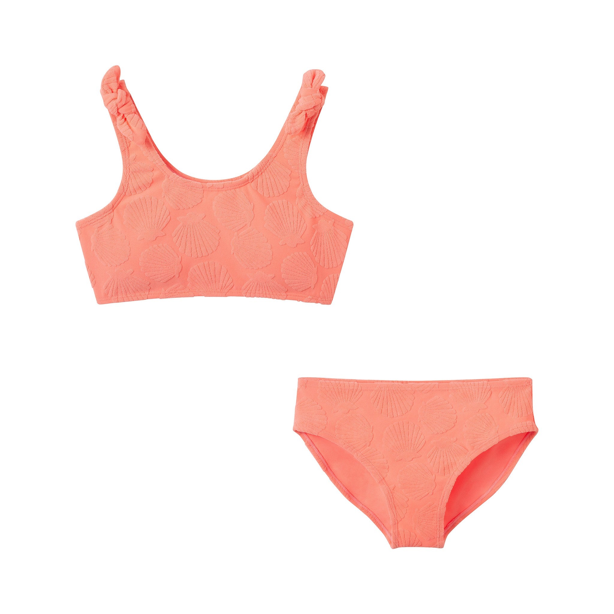 Tween Girls Terry Bikini | Coral – Andy & Evan